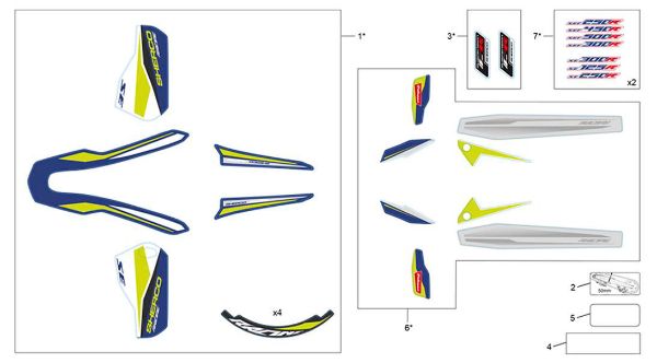 Sherco. 14 - Sticker - , Sherco