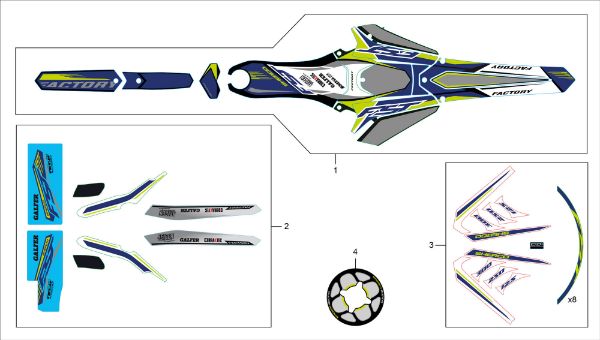 Sherco. 10 - Sticker - , Sherco
