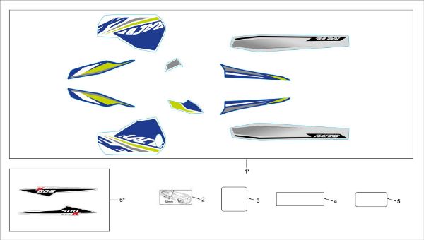 Sherco. 14 - Sticker - , Sherco