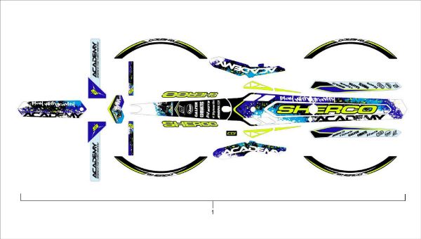 Sherco. 11 - Sticker - , Sherco