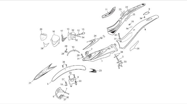 Sherco. 02 - Plastics - , Sherco