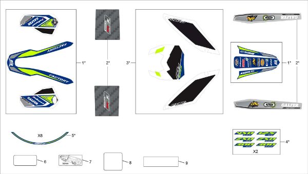 Sherco. 15 - Sticker - , Sherco