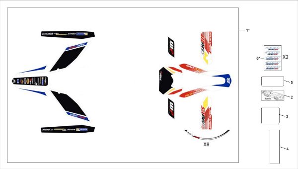 Sherco. 15 - Sticker - , Sherco