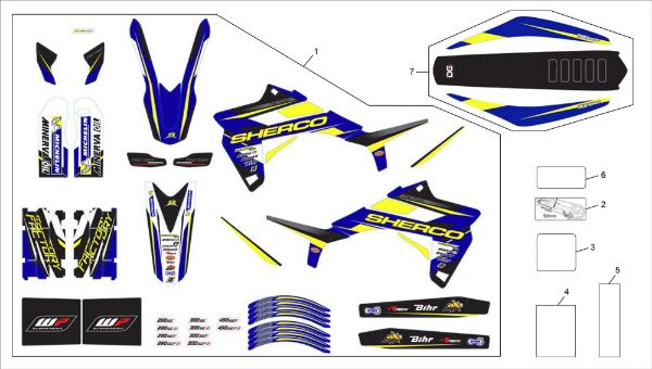 Sherco. 14 - Sticker - , Sherco