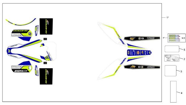 Sherco. 15 - Sticker - , Sherco