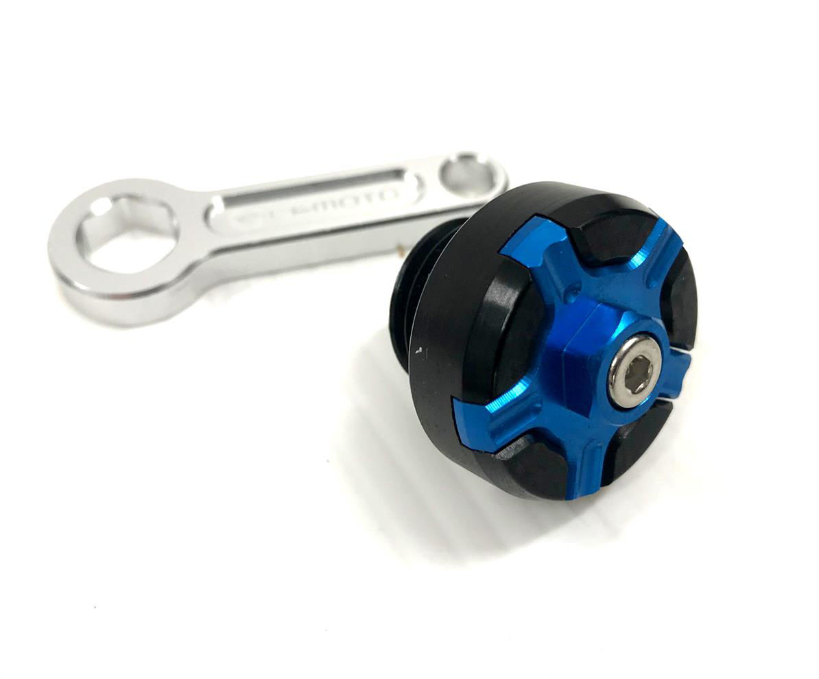 CFMOTO. 6Km0-801500-0E800 - 250Nk Engine Oil Filler Plug - Blue ...