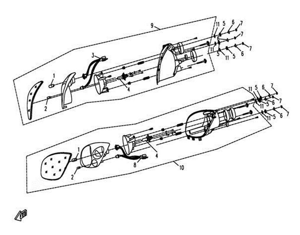 CFMOTO. F01 - Headlight - , Sherco