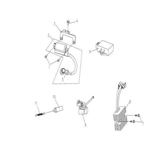 CFMOTO. F22 - Electric System Ii - , Sherco