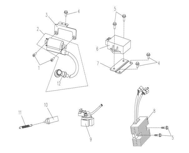CFMOTO. F22 - Electric System Ii - , Sherco