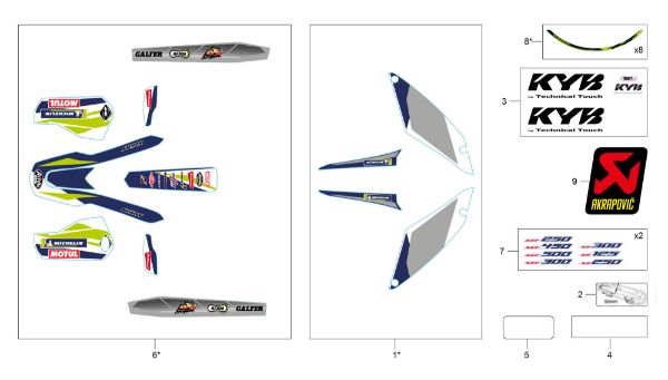 Sherco. 14 - Sticker - , Sherco